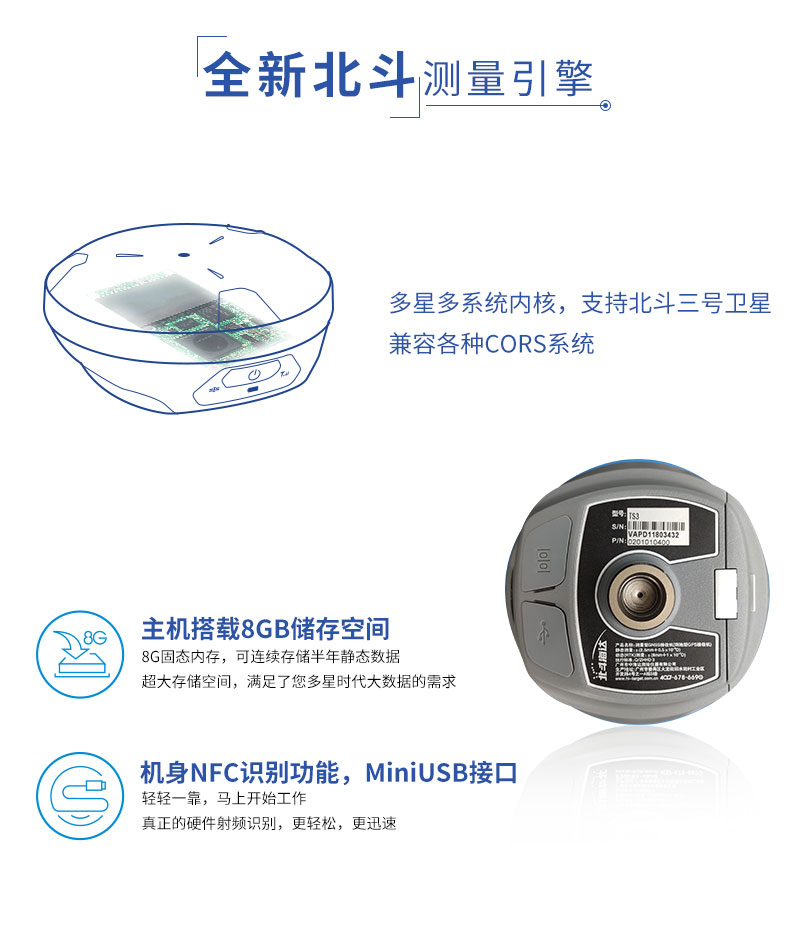 （停产）华星 A8 Plus GNSS RTK系统-基准站|A8plus|华星